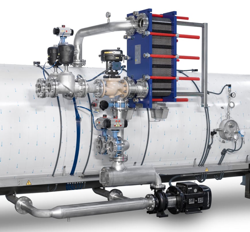 The advantages of the sterilization by direct steam injection into the ...